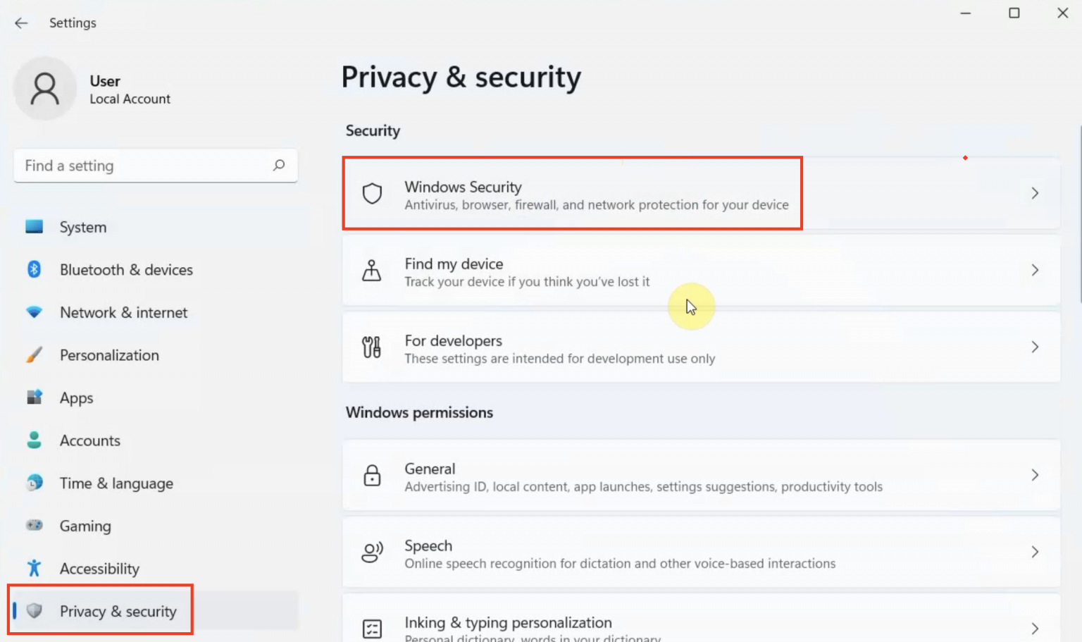 Fix issue with empty Windows Security app after upgrade to Windows 11 ...