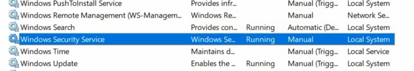 Fix issue with empty Windows Security app after upgrade to Windows 11 ...