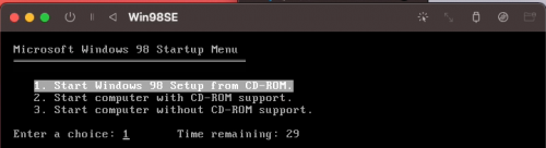 Run Windows 98 SE on a modern Mac (with M1) | Jensd's I/O buffer