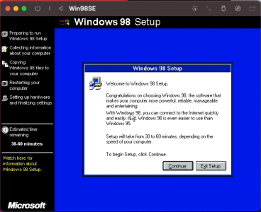 Run Windows 98 SE on a modern Mac (with M1) | Jensd's I/O buffer
