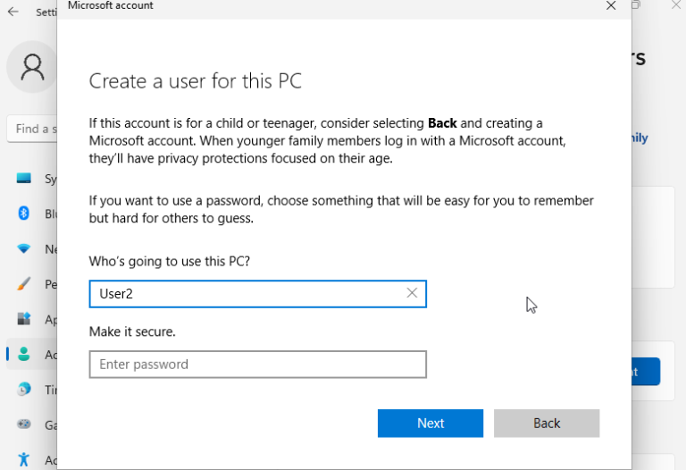 How to avoid a Microsoft account on Windows 11 | Jensd's I/O buffer