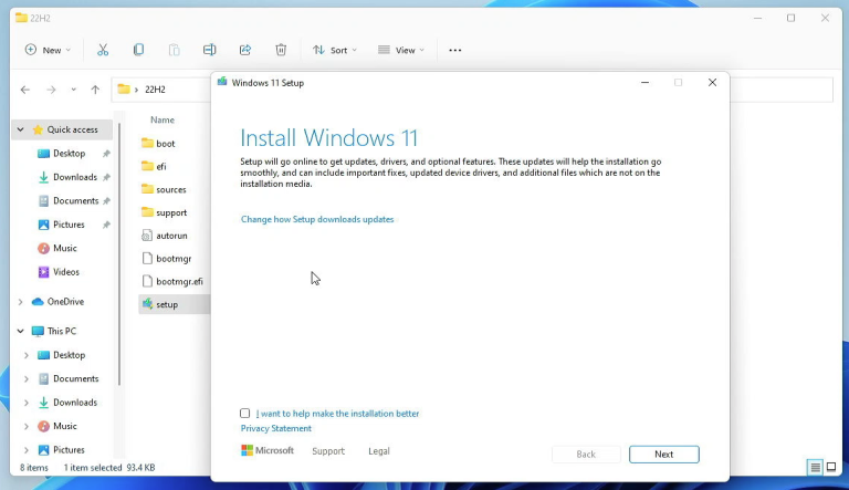 Upgrade to Windows 11 22H2 on unsupported hardware | Jensd's I/O buffer