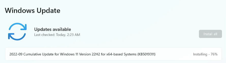 Upgrade to Windows 11 22H2 on unsupported hardware | Jensd's I/O buffer