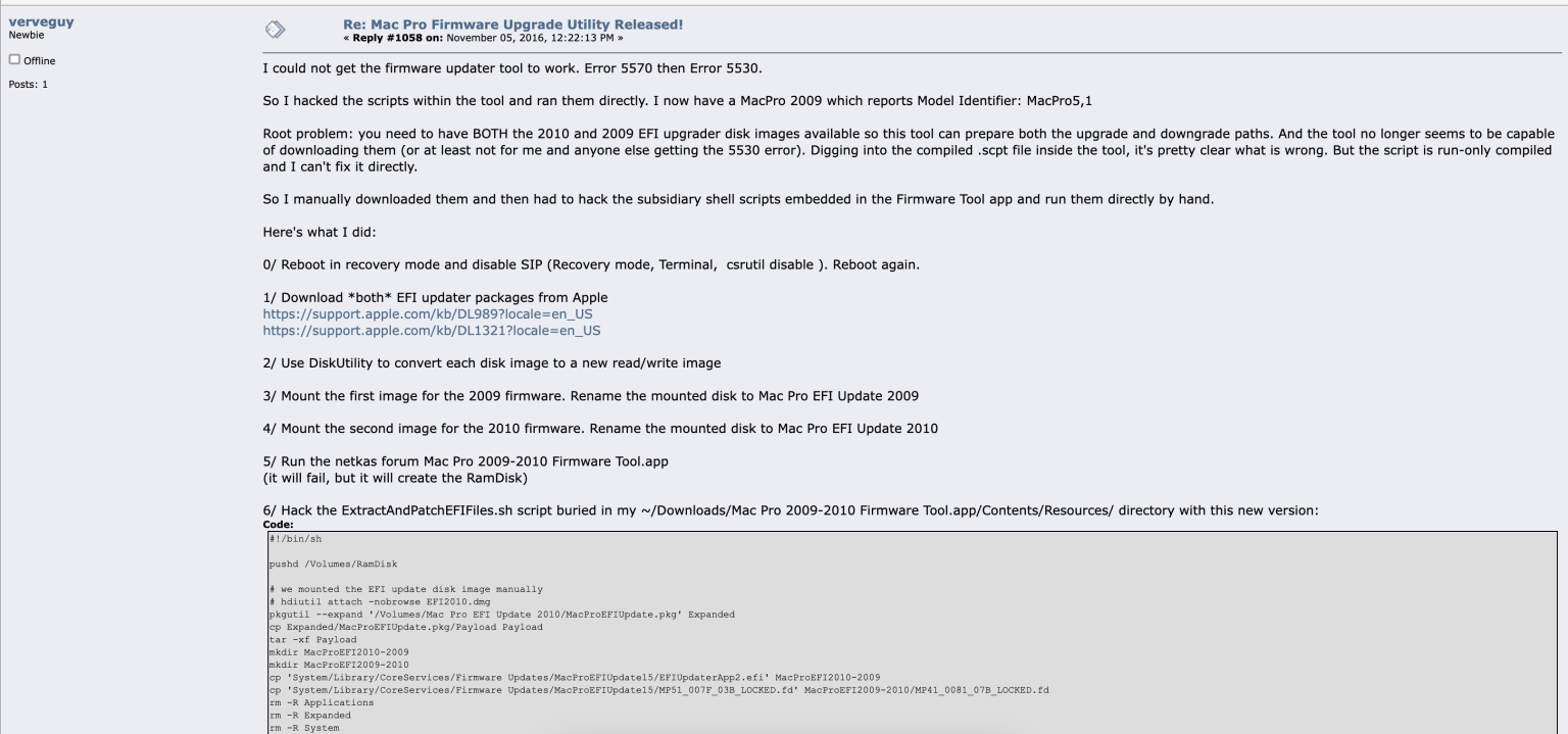 Apple Mac Pro 4,1 Firmware Upgrade to 5,1 in 2024 | Jensd's I/O buffer