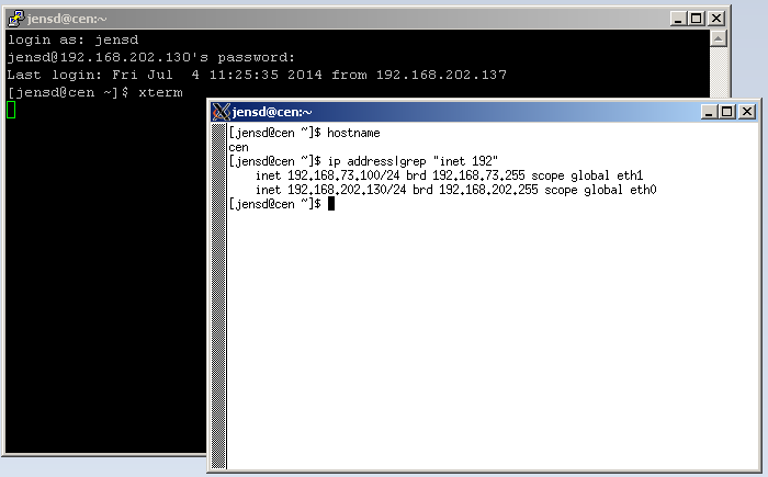 Remote graphical Linux-applications on Linux and Windows | Jensd's I/O ...